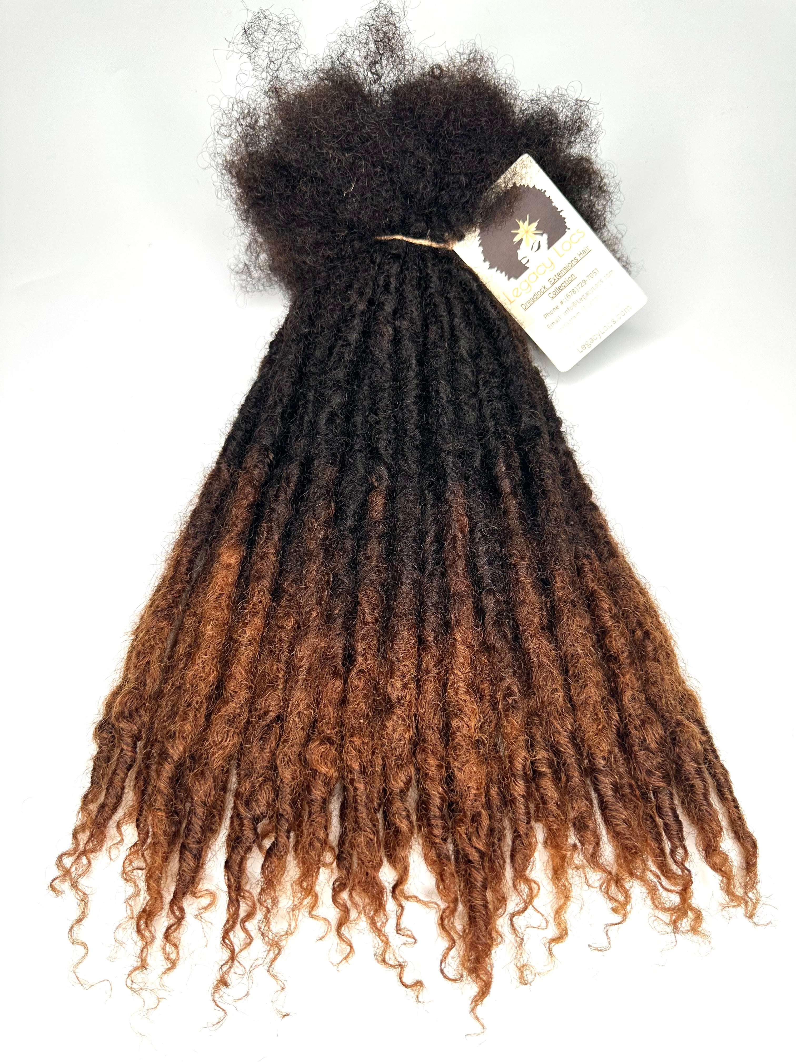 Medium Width- Interloc'd Coil Loc Extensions *40 Loc Bundle*(READY TO ...