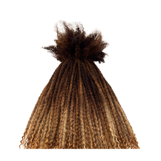 Custom Colored Human Hair Loc Extensions – Legacy Locs