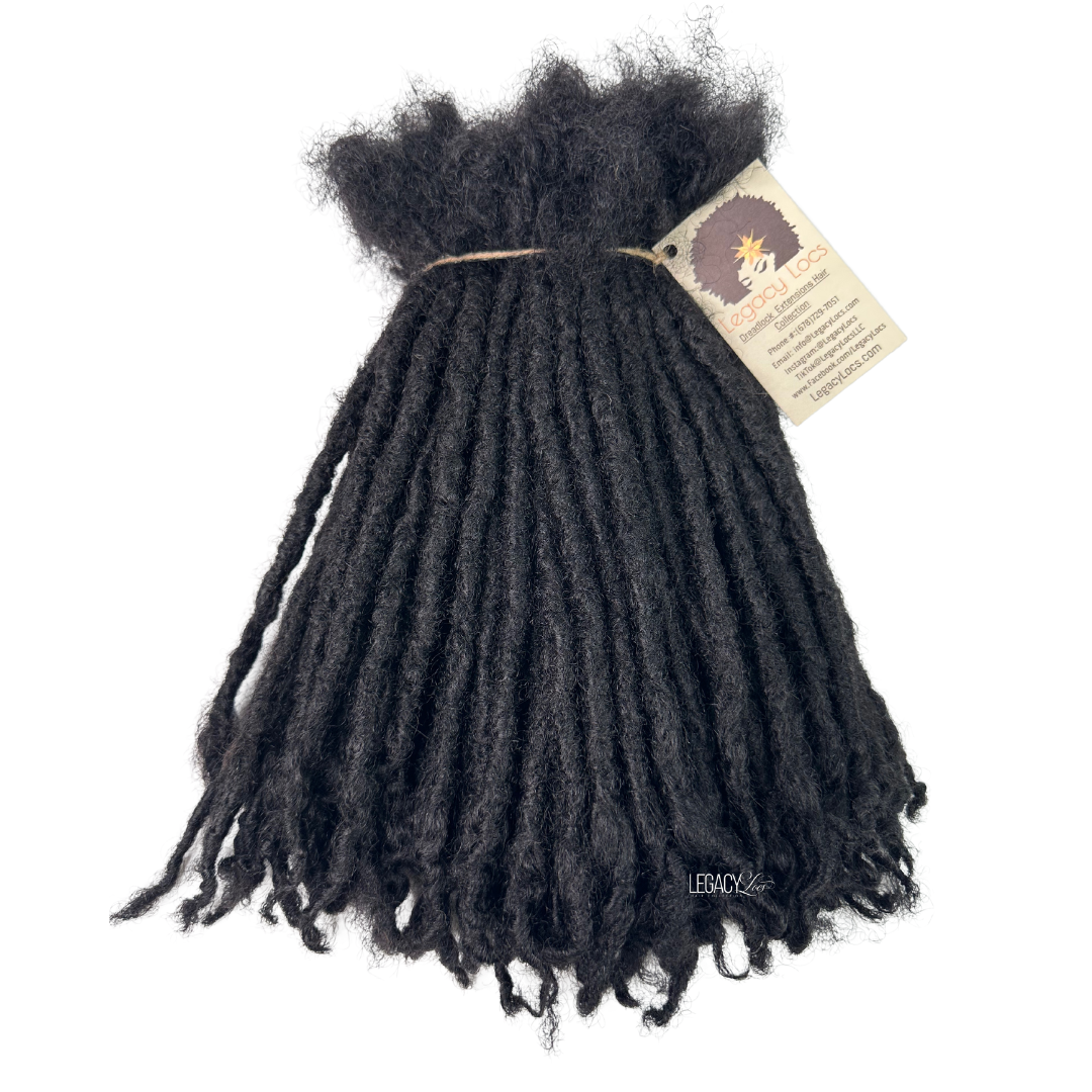 Medium Width Interloc'd Coil Loc Extensions (CUSTOM PRE-ORDER /SHIPS I ...