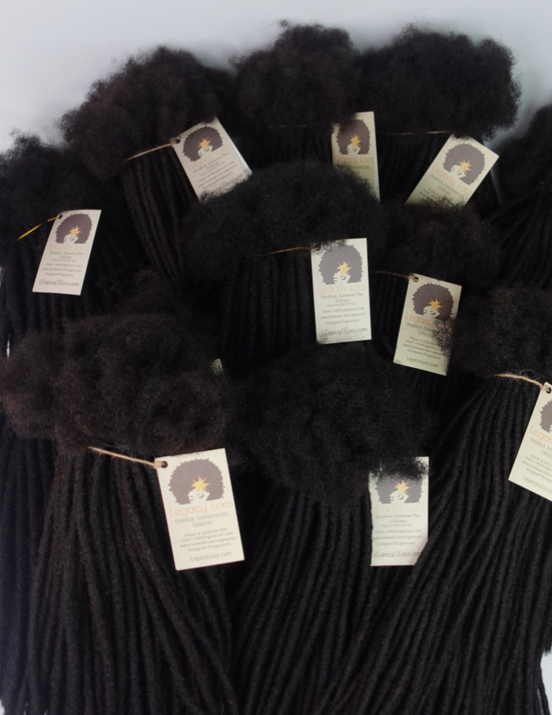 COILED TIP Small Width Loc Extension Wholesale Bundles – Legacy Locs